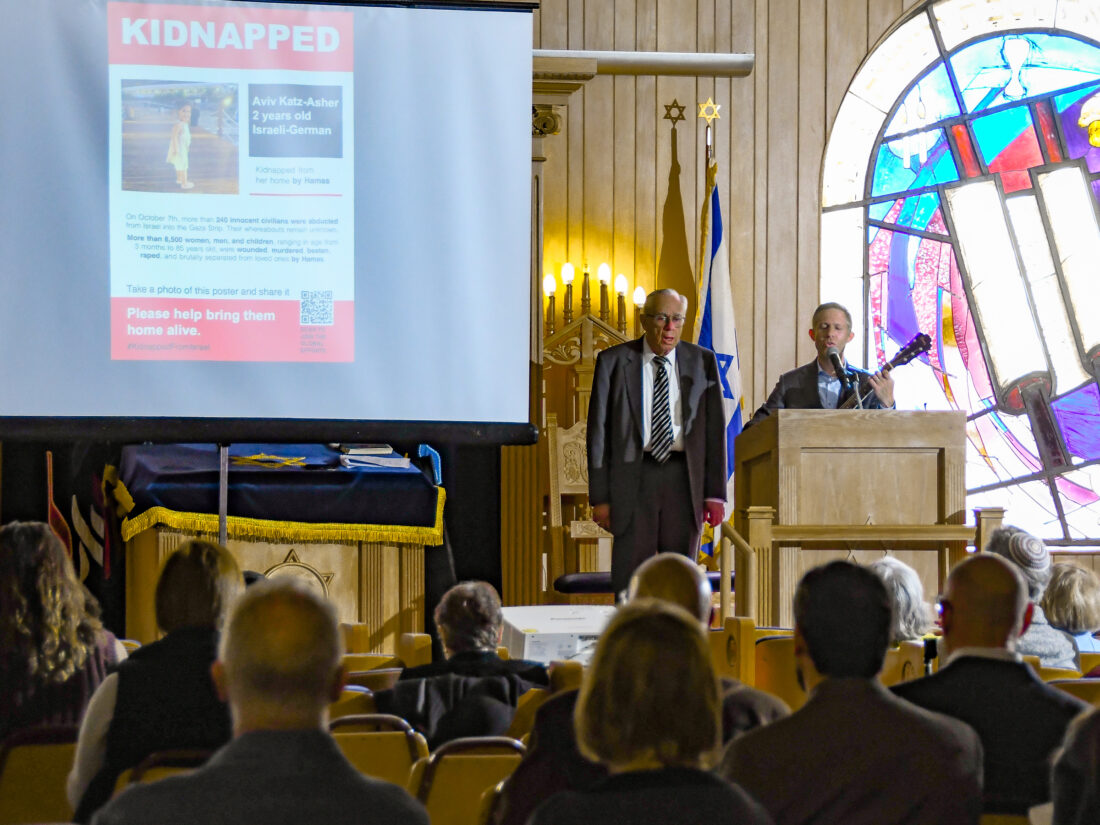 Jewish congregation in Williamsport holds vigil for Israel with prayers ...